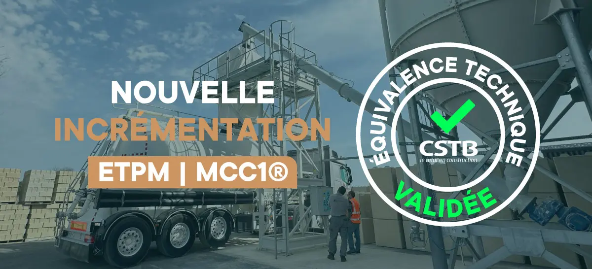 [Équivalence technique validée] Nouvelle étape pour notre ciment MCC1 ...